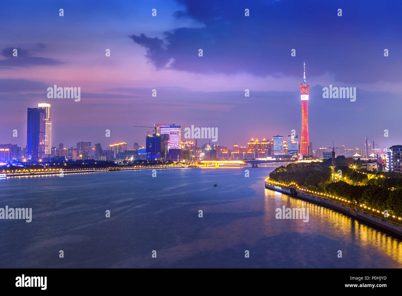Urban scenery of Guangzhou, Guangdong Province Stock Photo - Alamy