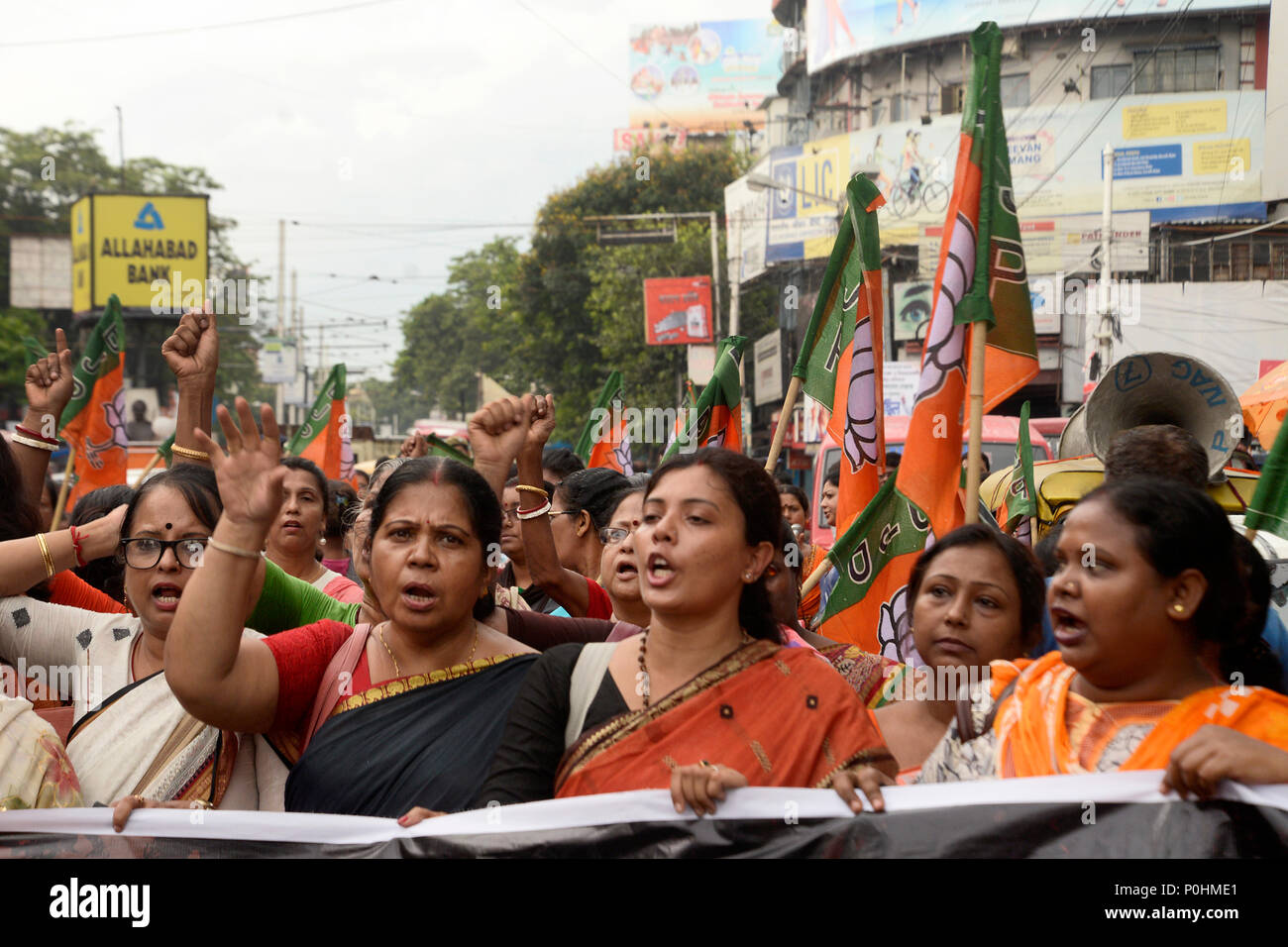 Mohila morcha hi-res stock photography and images - Alamy