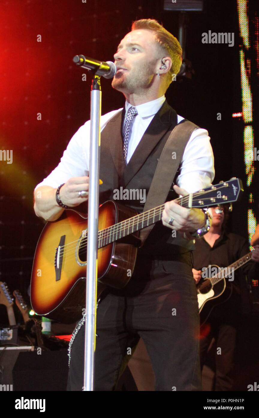 WIGAN,UK, RONAN KEATING @ HAIGH HALL CREDIT IAN FAIRBROTHER/ALAMY STOCK ...
