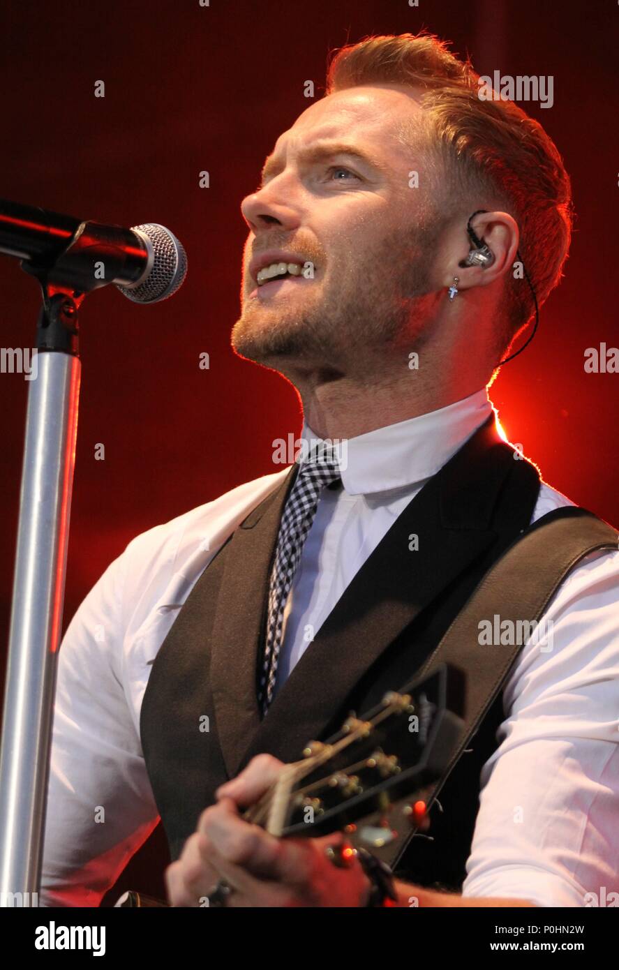 WIGAN,UK, RONAN KEATING @ HAIGH HALL CREDIT IAN FAIRBROTHER/ALAMY STOCK ...