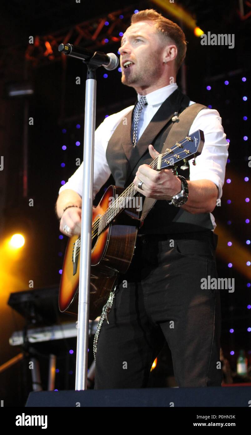 WIGAN,UK, RONAN KEATING @ HAIGH HALL CREDIT IAN FAIRBROTHER/ALAMY STOCK ...