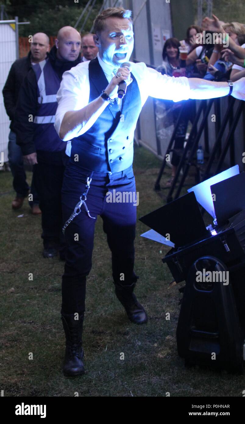 WIGAN,UK, RONAN KEATING @ HAIGH HALL CREDIT IAN FAIRBROTHER/ALAMY STOCK ...