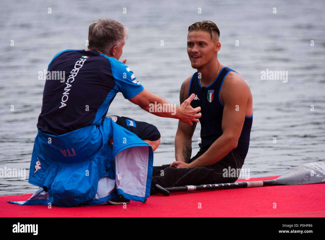 9th June 2018, Ada Ciganlija Regatta Course, Belgrade, Serbia; ECA ...