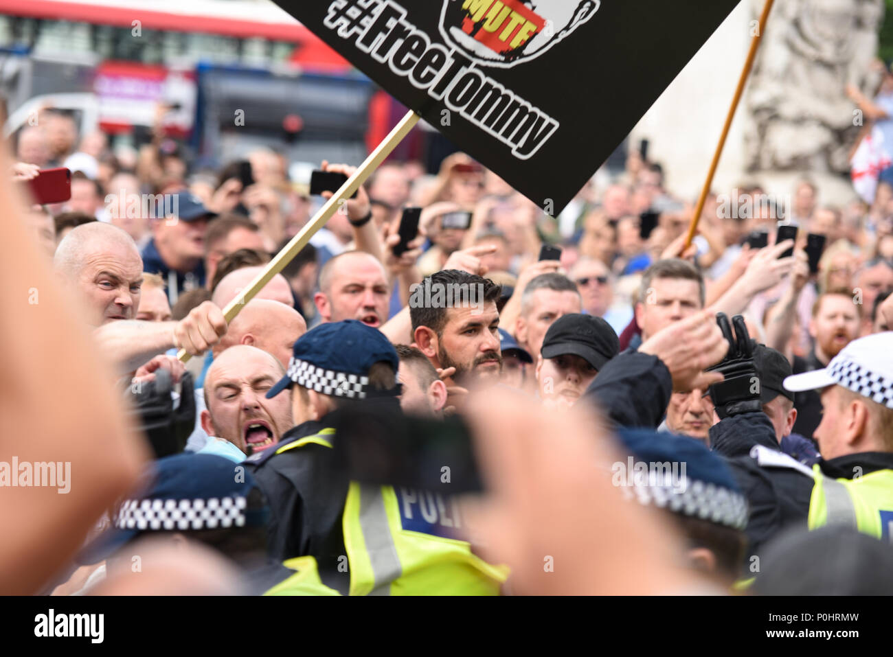 The English Defence League organised a demonstration to protest in ...