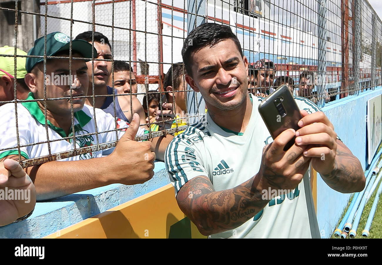 Fortaleza, Brazil. 09th June, 2018. The player Dudu, from SE Palmeiras ...