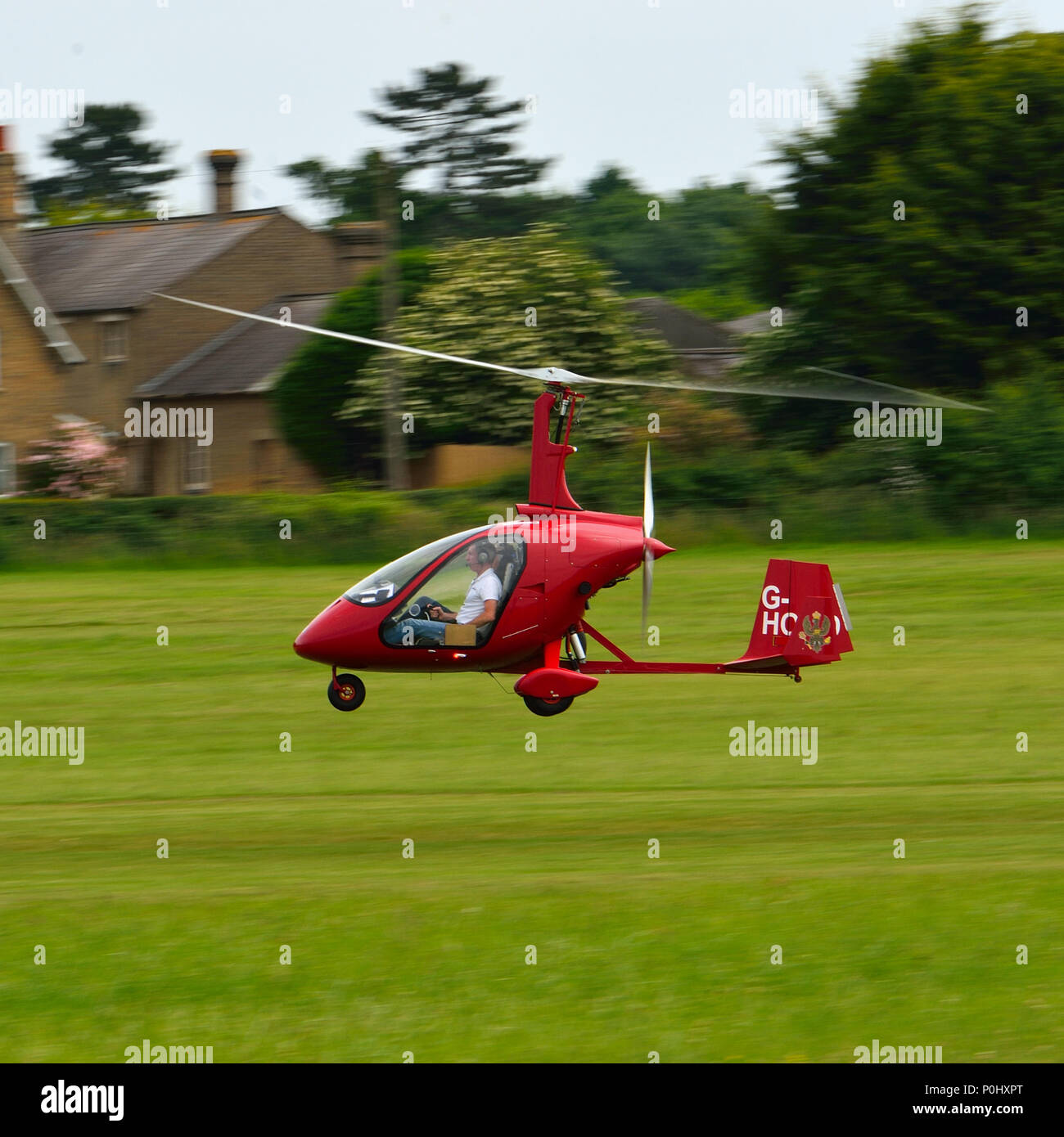 Bedfordshire 9th June 2018 UK. The Worlds Largest gathering of Autogyro ...