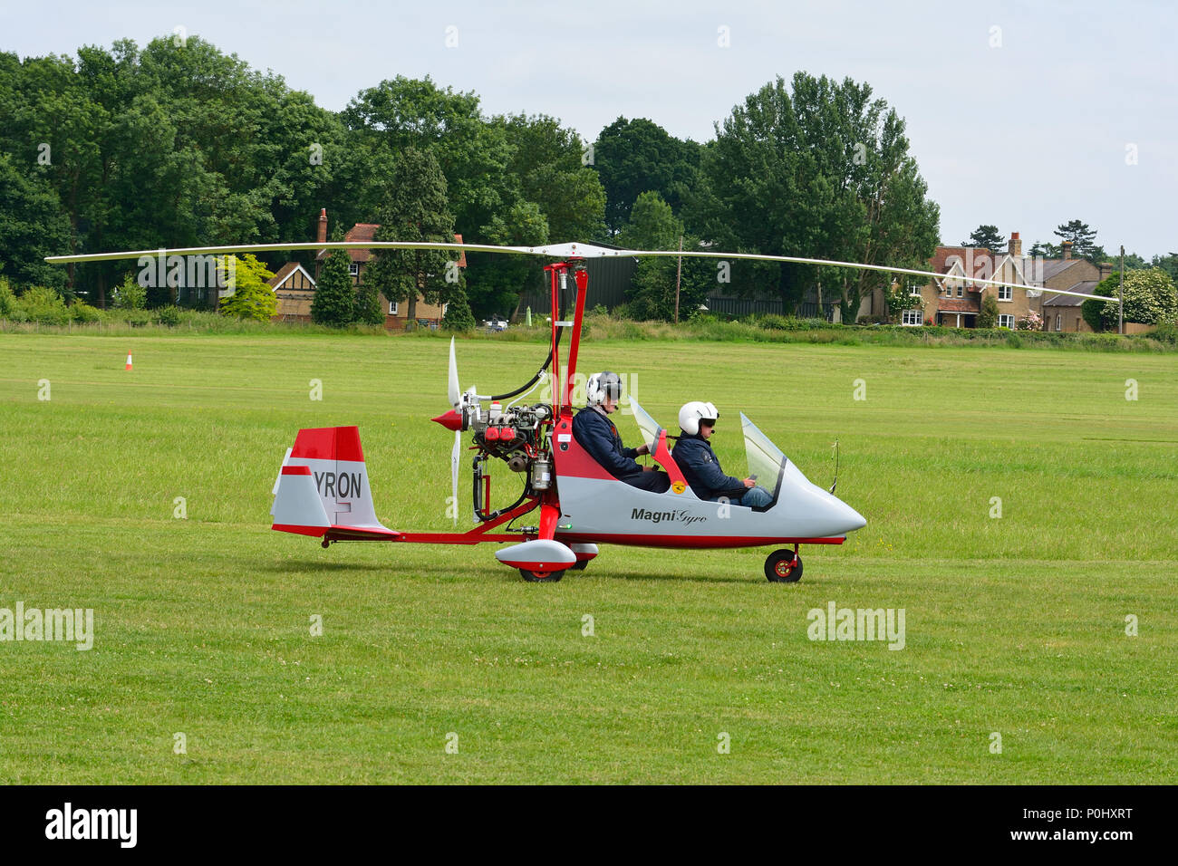 Bedfordshire 9th June 2018 UK. The Worlds Largest gathering of Autogyro ...