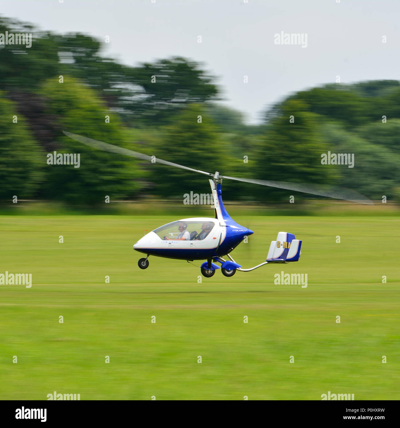 Bedfordshire 9th June 2018 UK. The Worlds Largest gathering of Autogyro ...