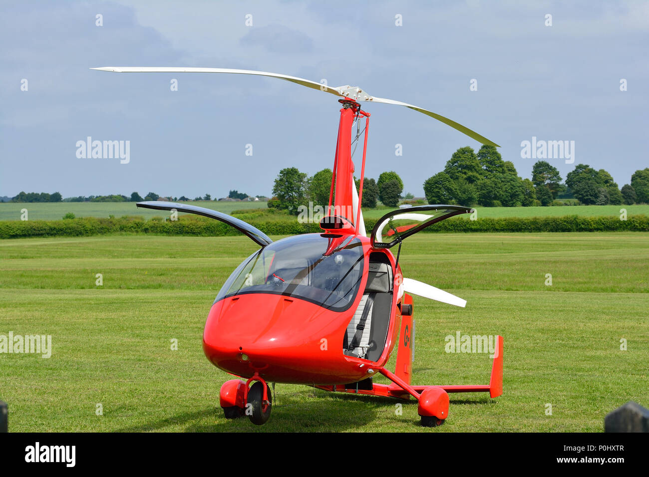 Bedfordshire 9th June 2018 UK. The Worlds Largest gathering of Autogyro ...
