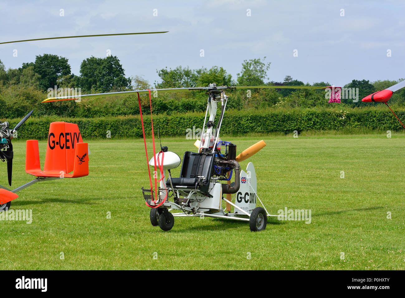Bedfordshire 9th June 2018 UK. The Worlds Largest gathering of Autogyro ...