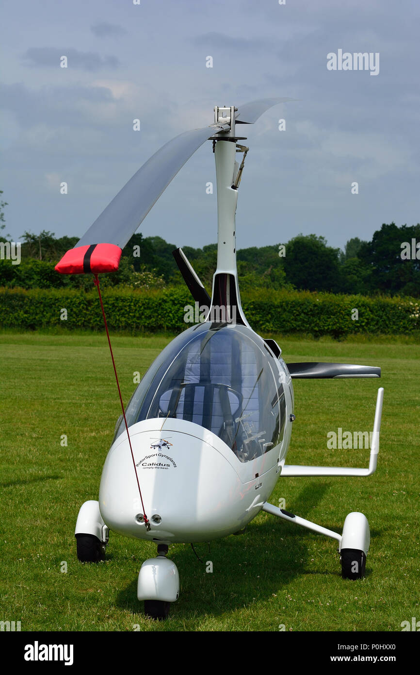 Bedfordshire 9th June 2018 UK. The Worlds Largest gathering of Autogyro ...