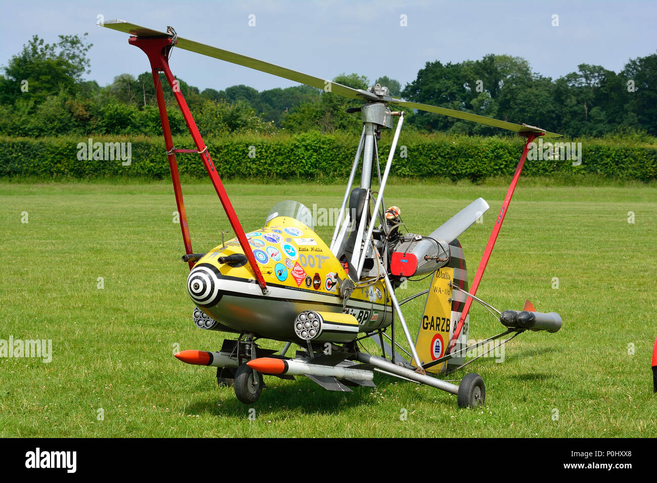 Bedfordshire 9th June 2018 UK. The Worlds Largest gathering of Autogyro ...