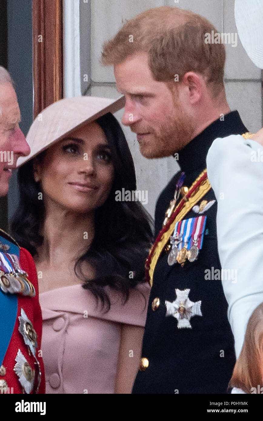 Meghan markle balcony hi-res stock photography and images - Alamy