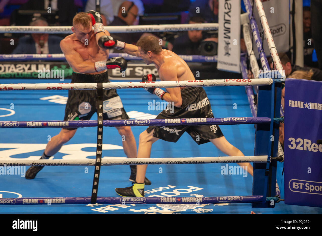 Manchester Arena, Manchester, UK. 9th June, 2018. Frank Warren Boxing ...