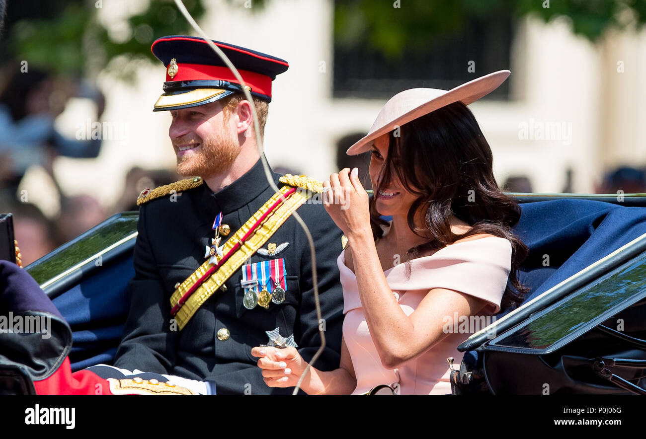 Meghan Markle (Meghan, Duchess of Sussex) & husband Prince Harry during ...