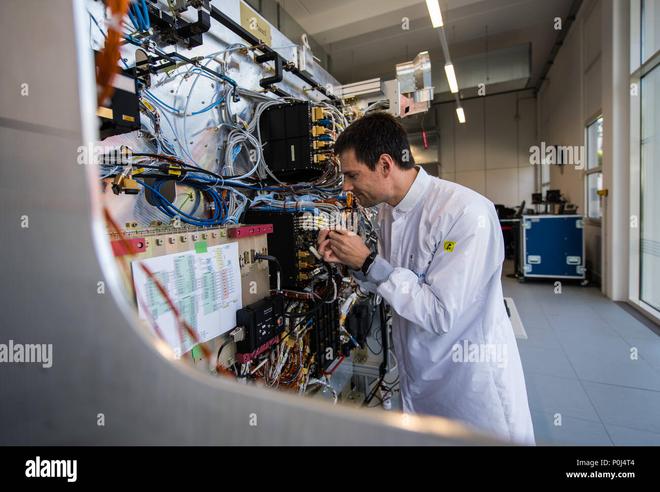 30 May 2018, Germany, Darmstadt: Karel Kotarowski, Airbus engineer ...