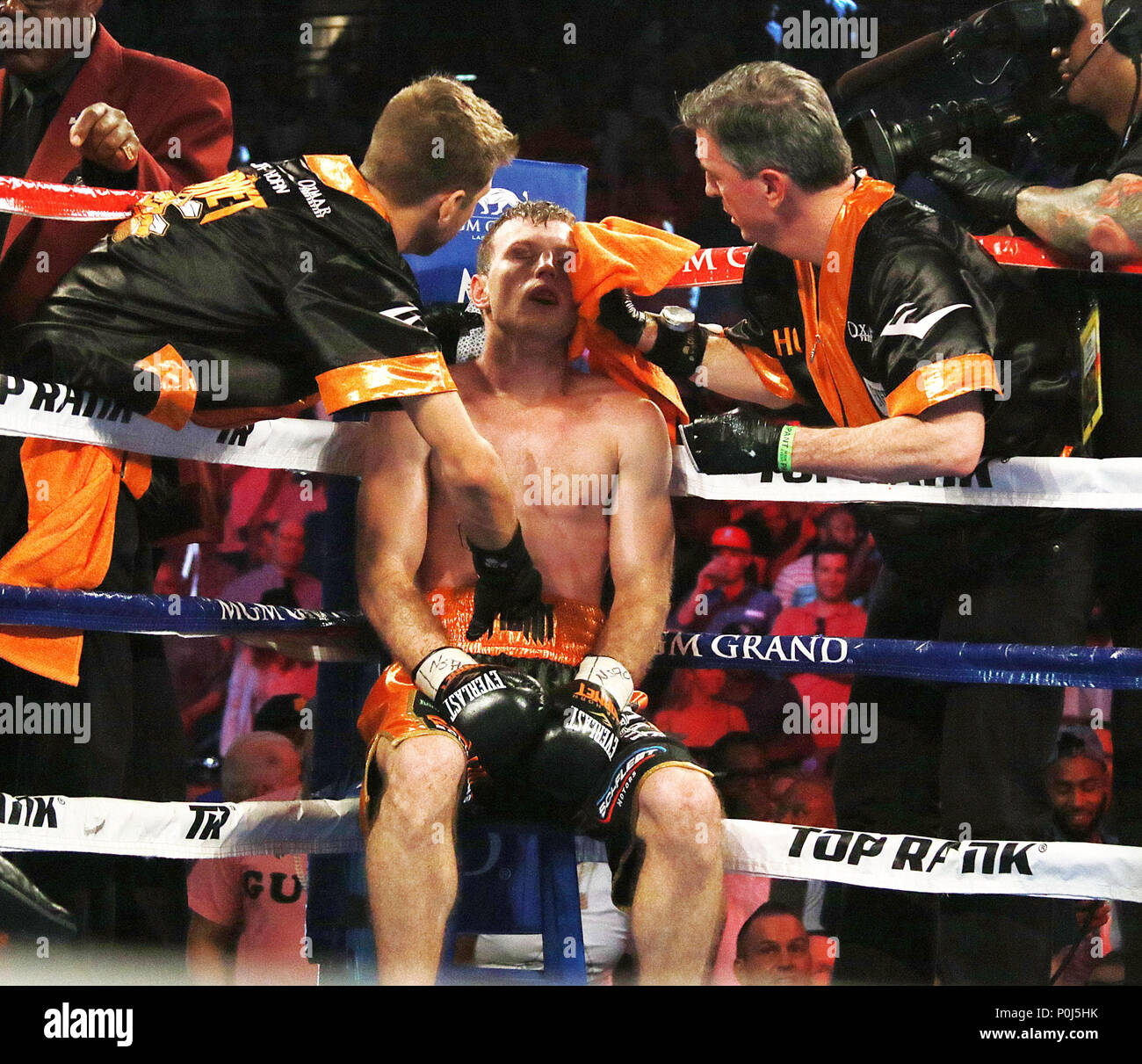 Las Vegas, Nevada, USA. 9th June, 2018. Ex WBO Welterweight Champion ...