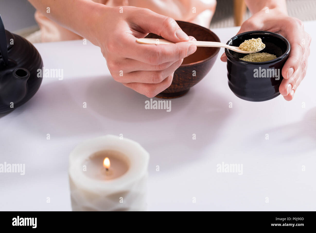 Japanese tea ceremony making hi-res stock photography and images - Alamy