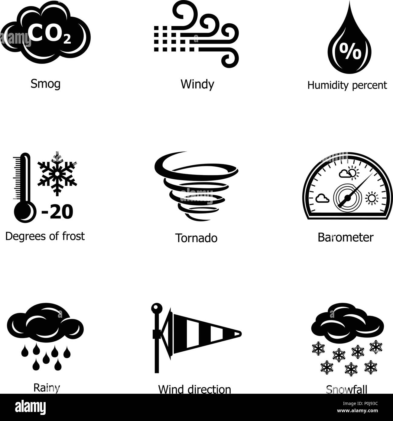 Global freezing Stock Vector Images - Alamy