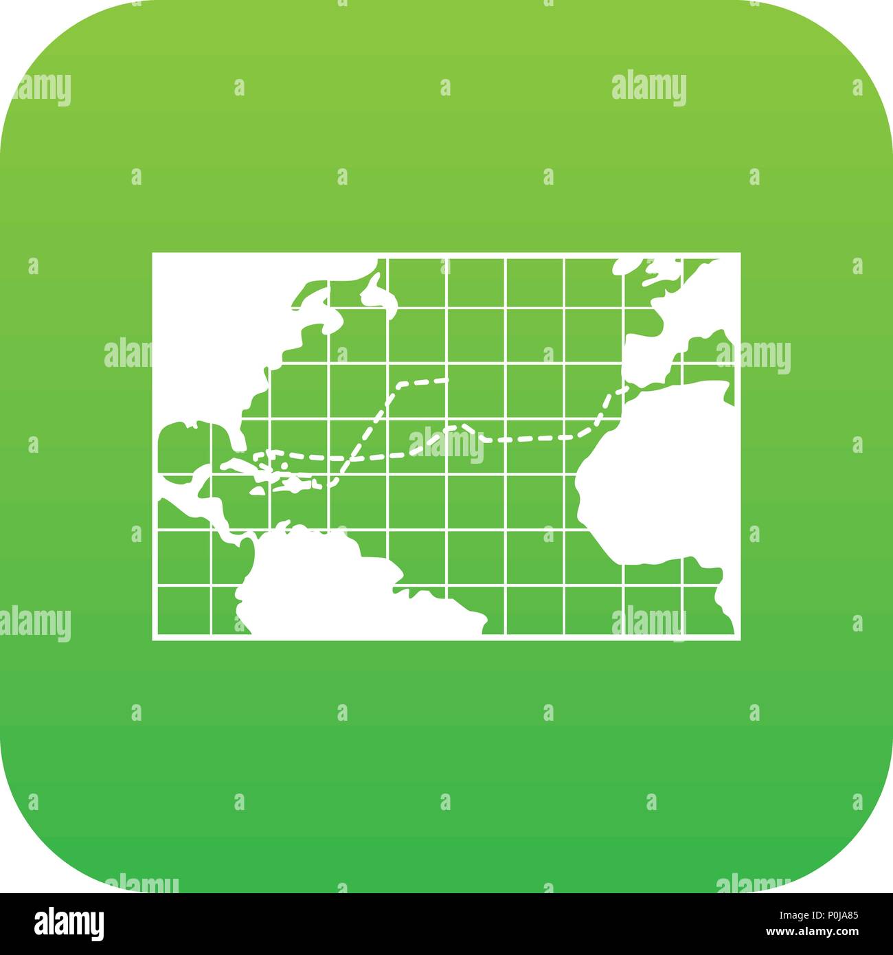 Map of columbus trips hi-res stock photography and images - Alamy
