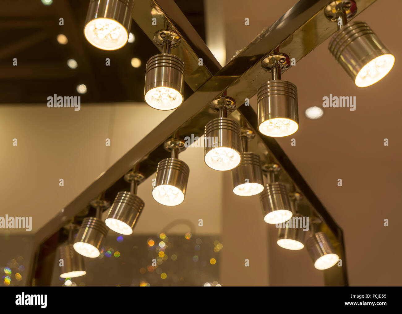 Industrial hanging light fixture hi-res stock photography and images ...
