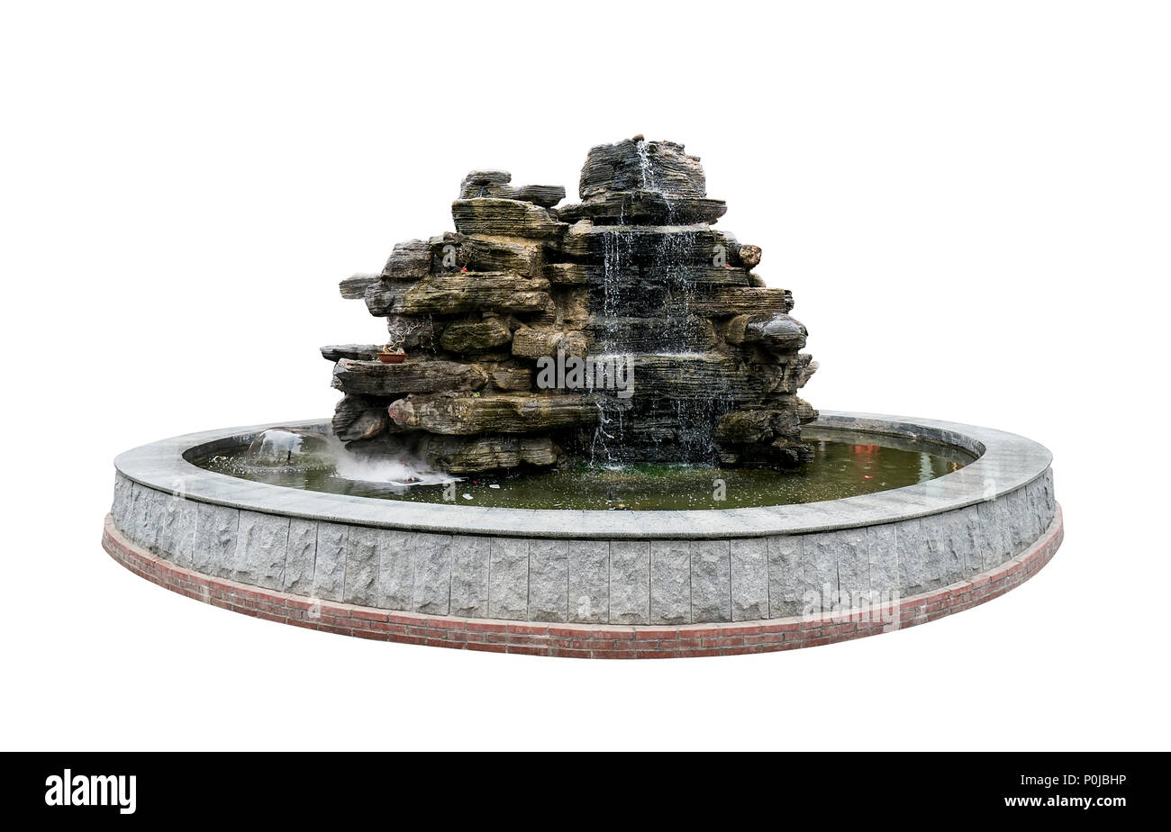 Beautiful landscape tree in garden Cut Out Stock Images & Pictures - Alamy