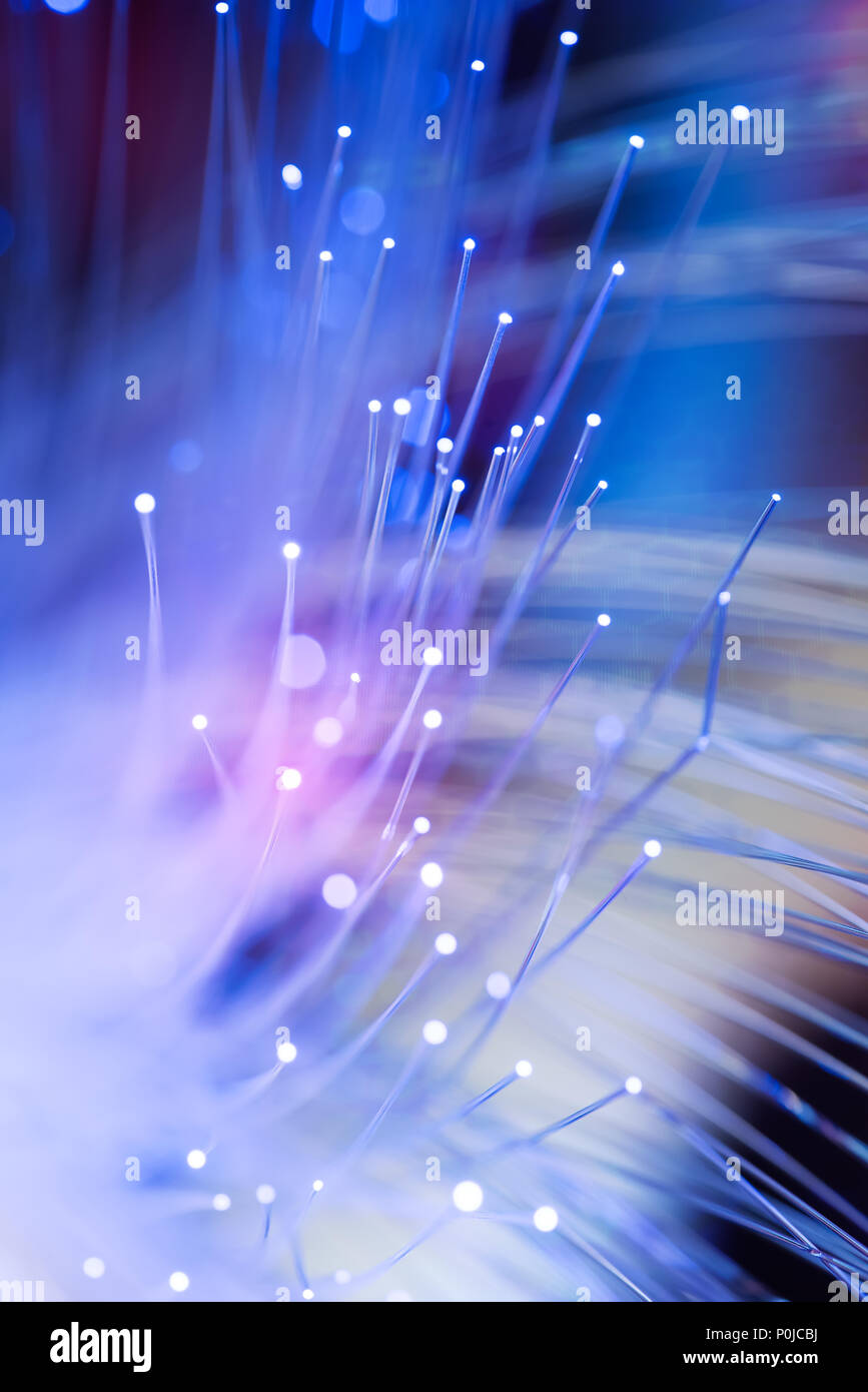 fiber optic network line cable background Stock Photo - Alamy