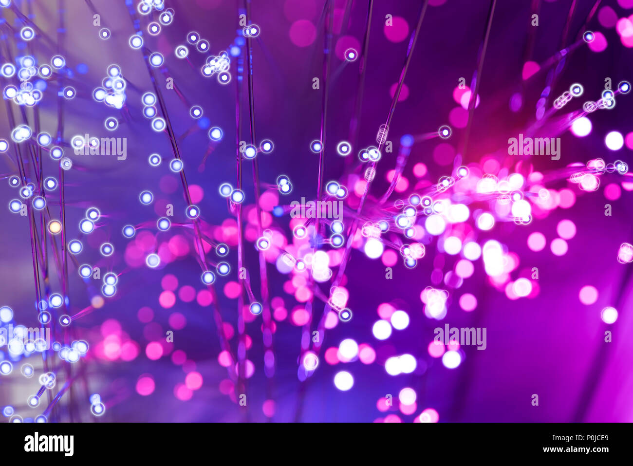 fiber optic network line cable background Stock Photo - Alamy