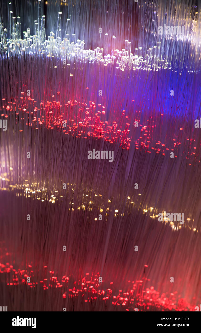 fiber optic network line cable background Stock Photo - Alamy