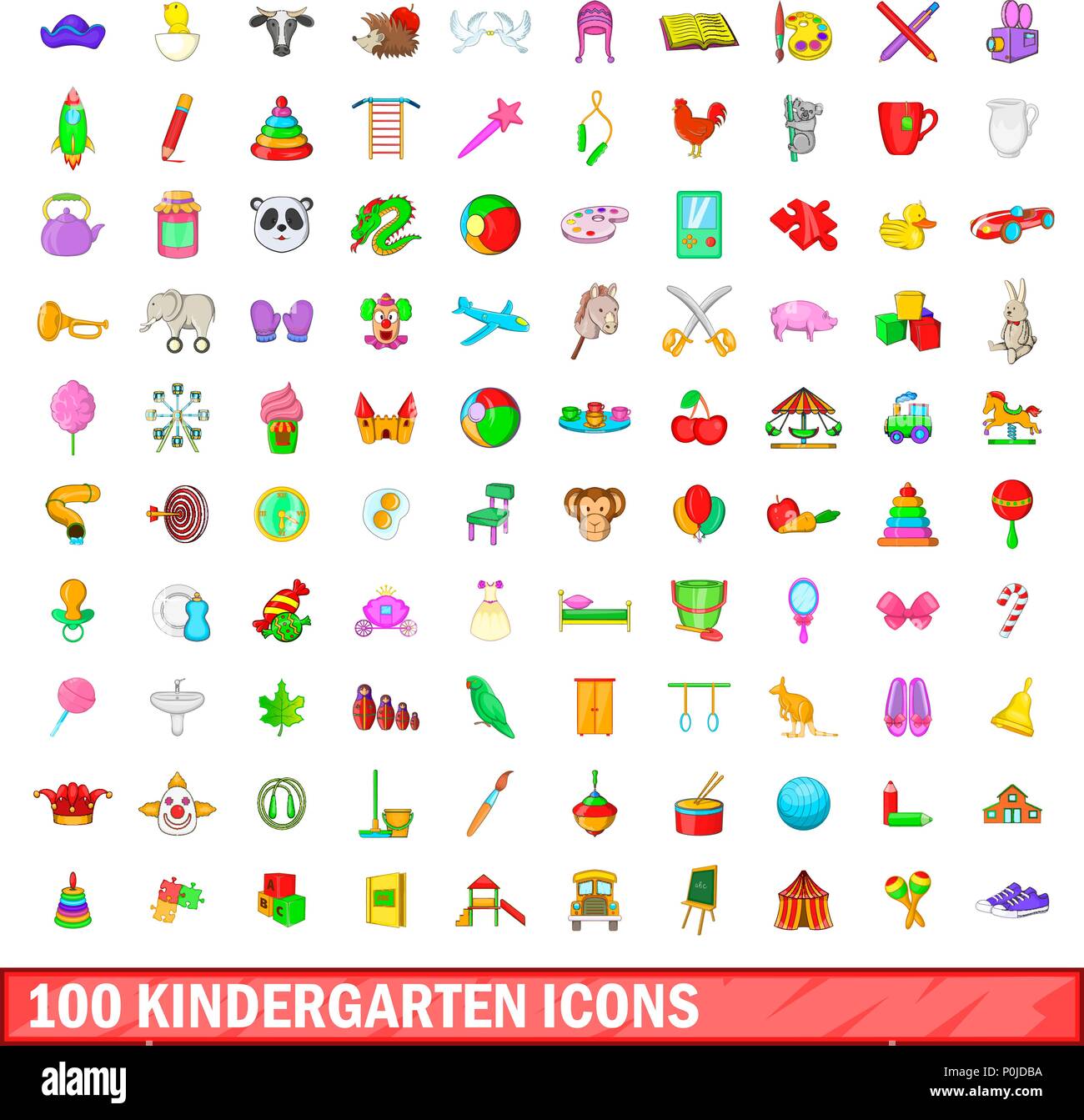 Number 100 garden Stock Vector Images - Alamy