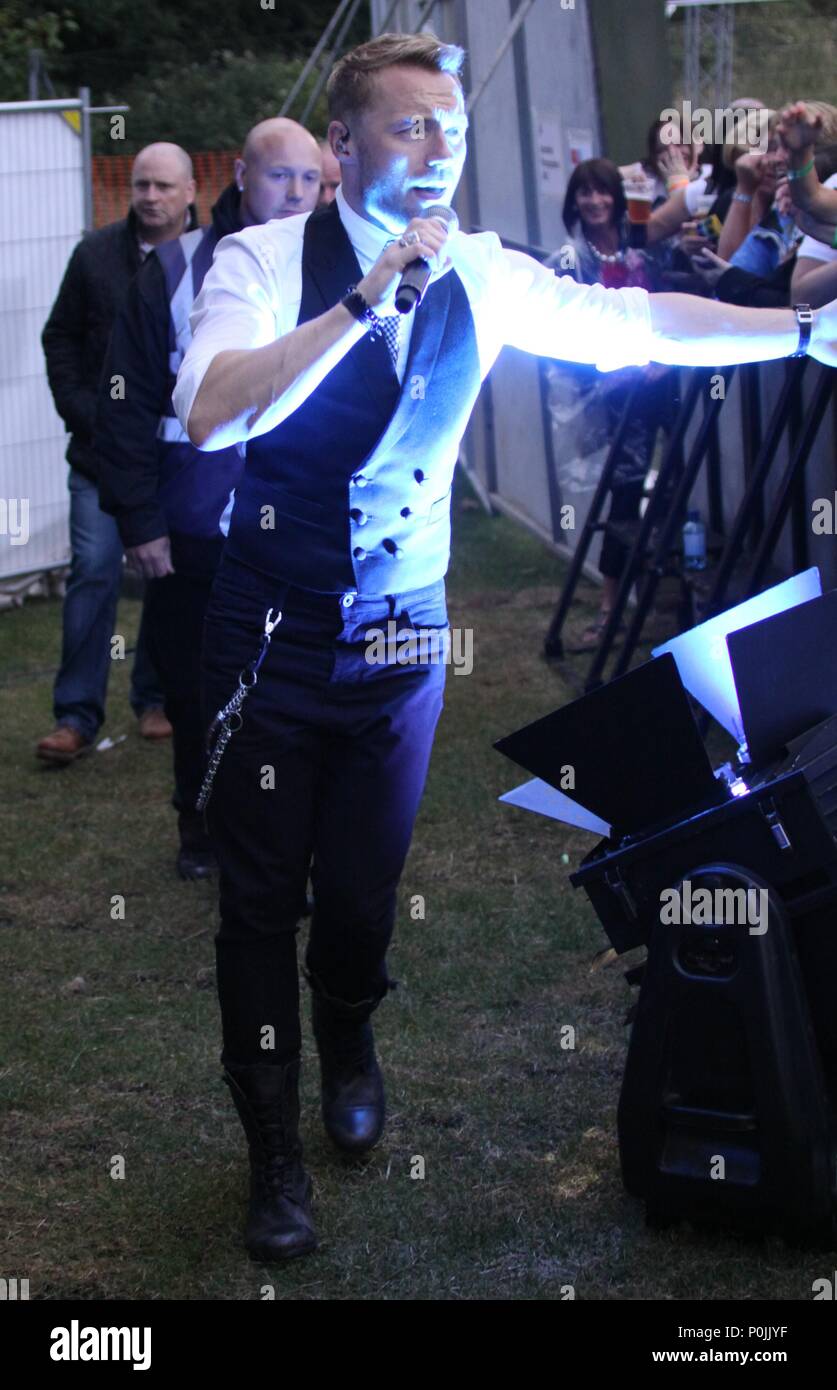 WIGAN,UK, RONAN KEATING @ HAIGH HALL CREDIT IAN FAIRBROTHER/ALAMY STOCK ...