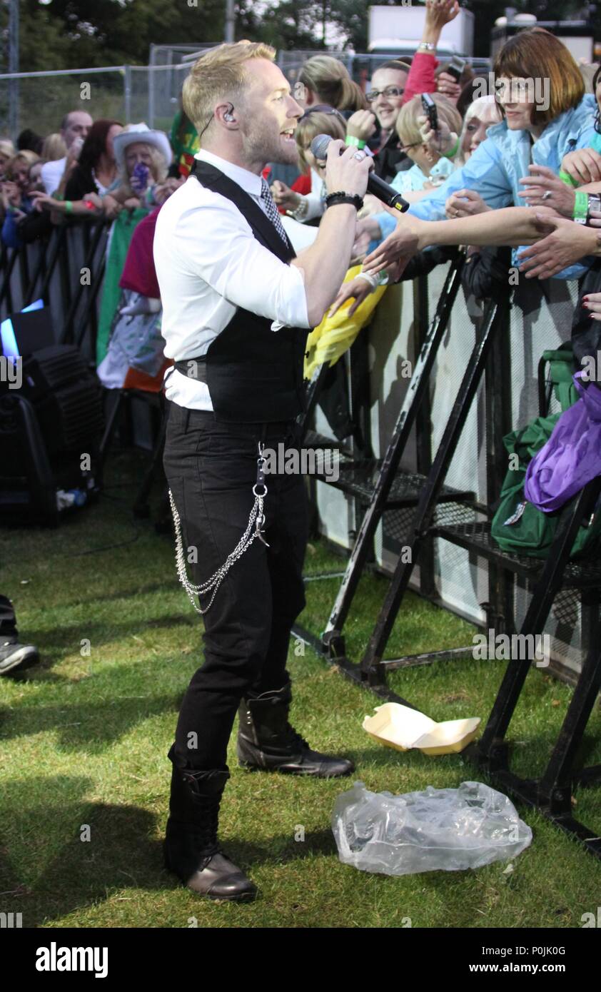 WIGAN,UK, RONAN KEATING @ HAIGH HALL CREDIT IAN FAIRBROTHER/ALAMY STOCK ...
