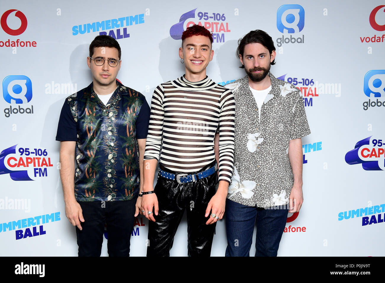 Emre Turkmen (left), Olly Alexander (centre) and Michael Goldsworthy of ...