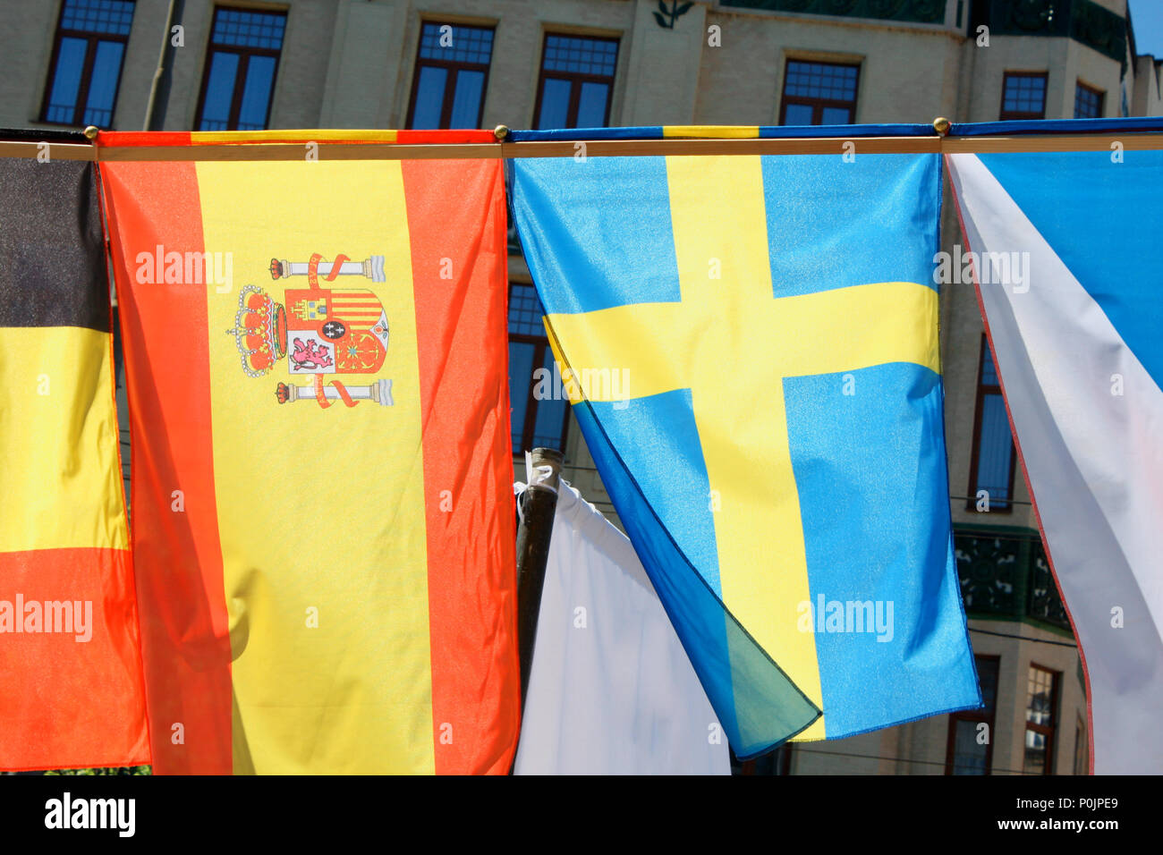 Europen flag hi-res stock photography and images - Alamy
