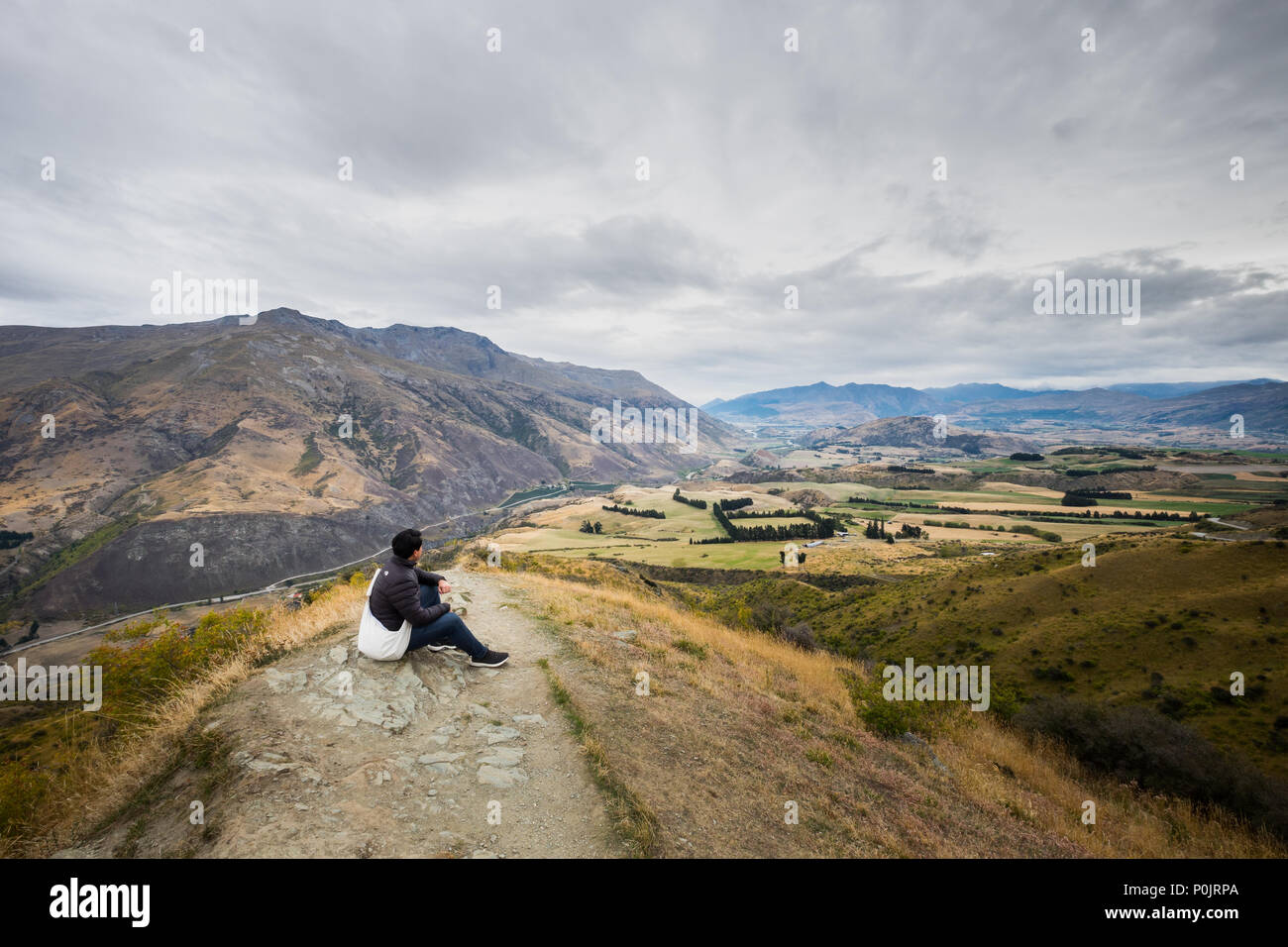 Crown Range Lookout High Resolution Stock Photography and Images - Alamy