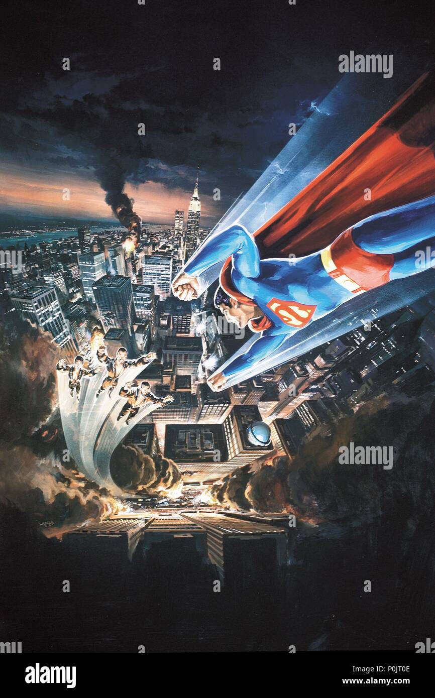 Superman 2 Movie Poster
