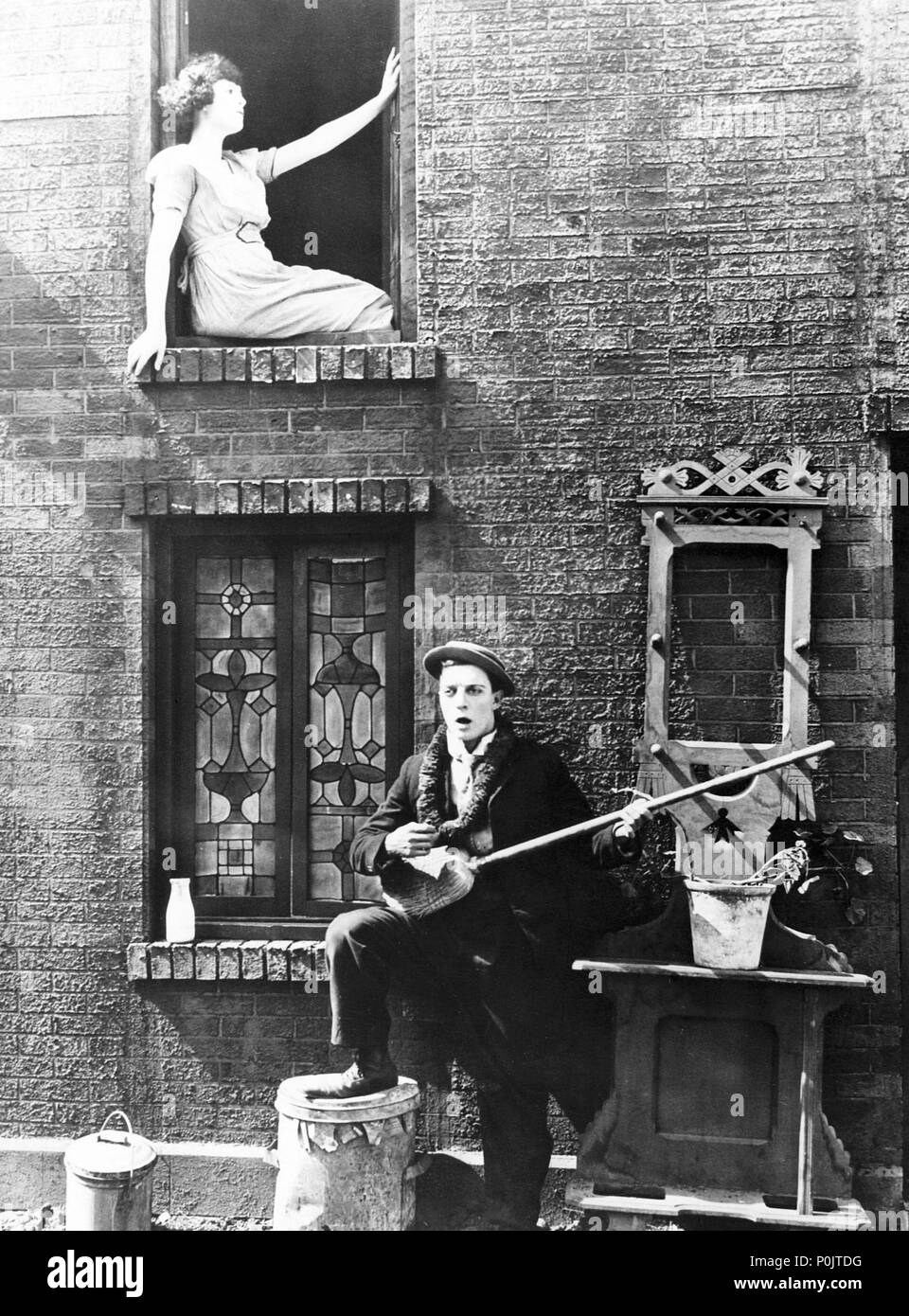 Original Film Title: NEIGHBORS [1920]. English Title: BACKYARD [1920 ...