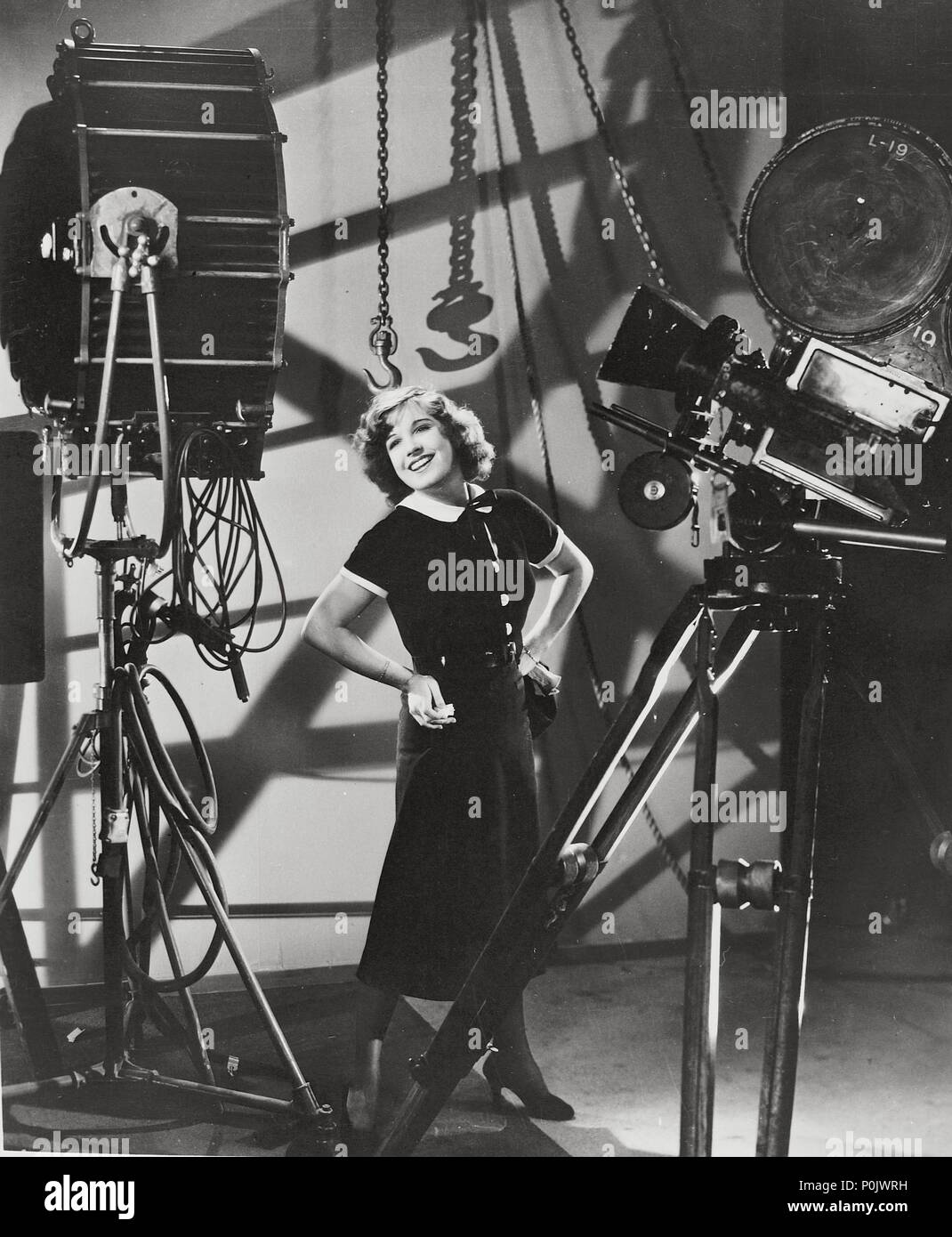 On the movie set hi-res stock photography and images - Alamy