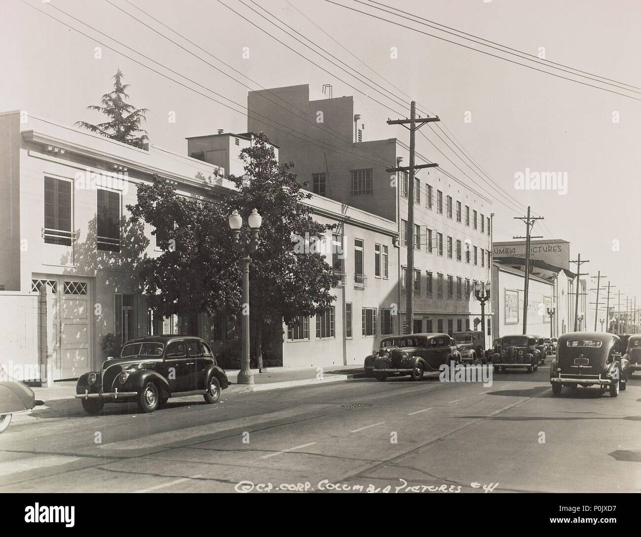 Description: The studios of the american production company Columbia ...