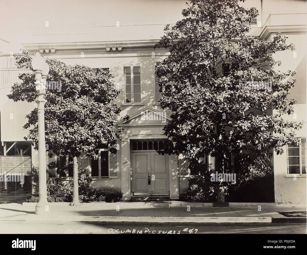 Description: The studios of the american production company Columbia ...