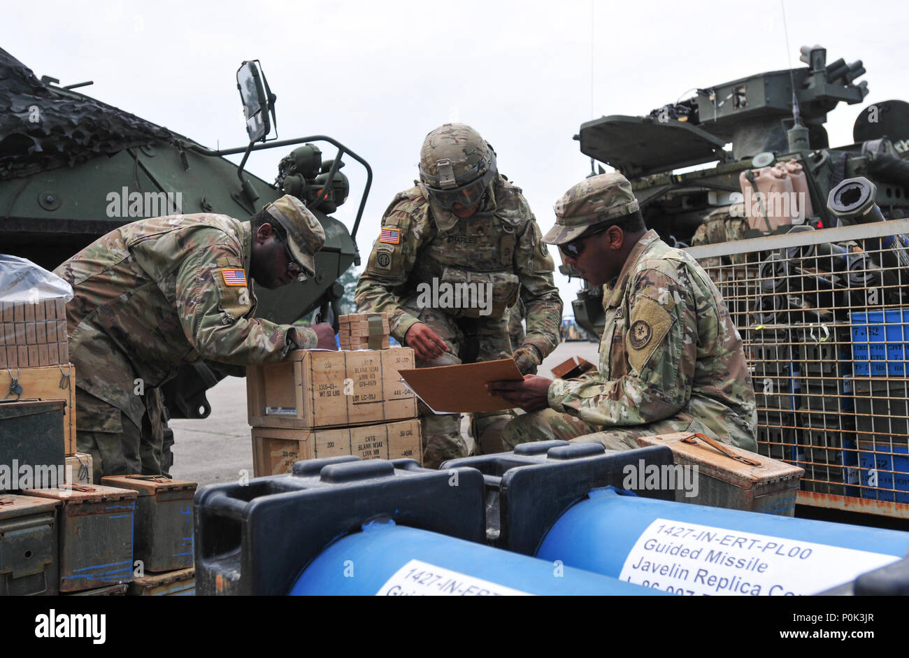 2nd Cavalry Regiment, Soldiers are equipped with simulated ammunition ...