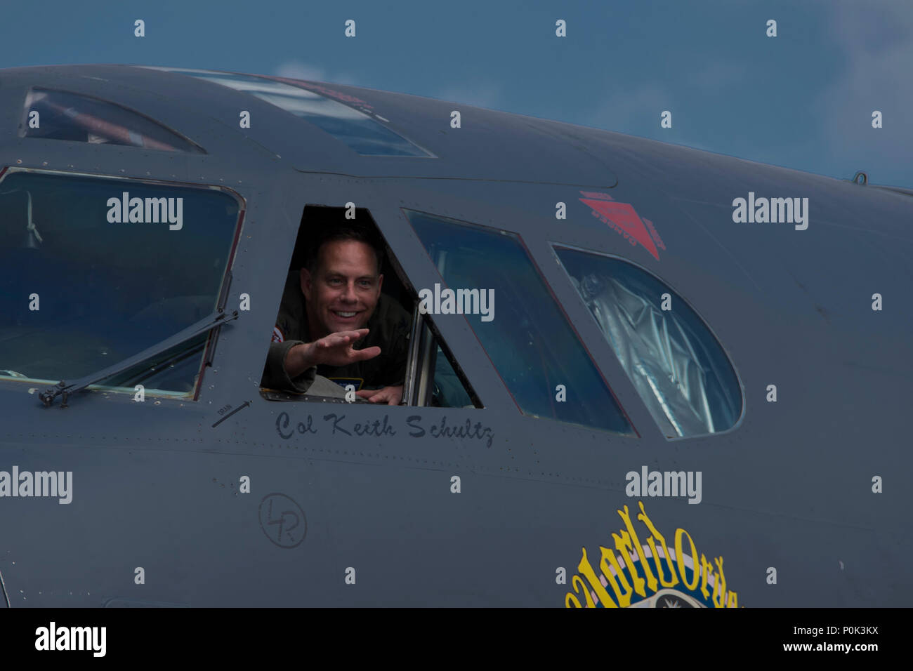 U.S. Air Force Col. Christopher Anderson, vice commander of the 307th ...