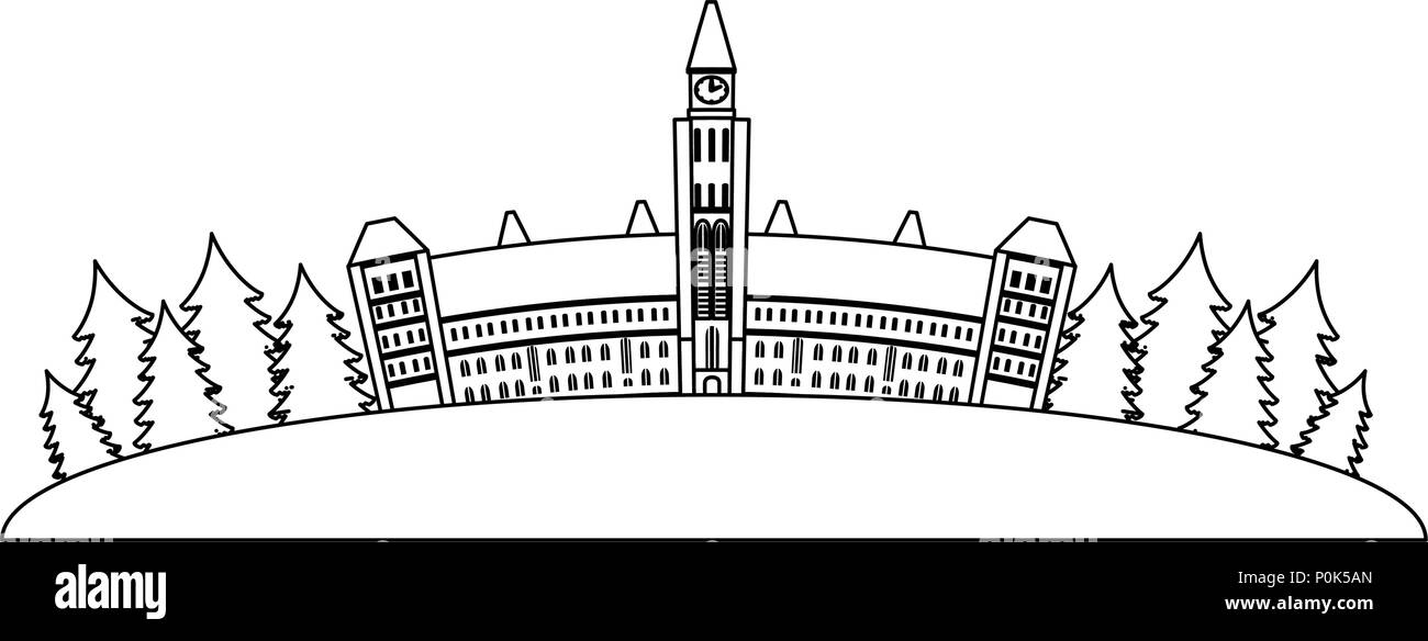 canadian parliament building icon Stock Vector Image & Art - Alamy