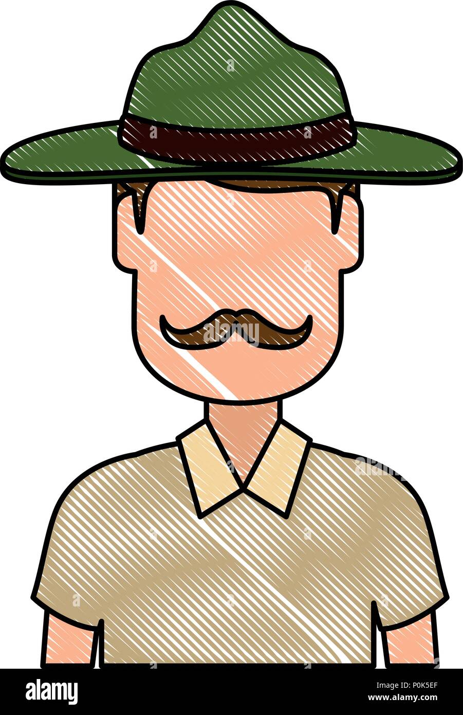 Canadian Ranger avatar character Stock Vector Image & Art - Alamy