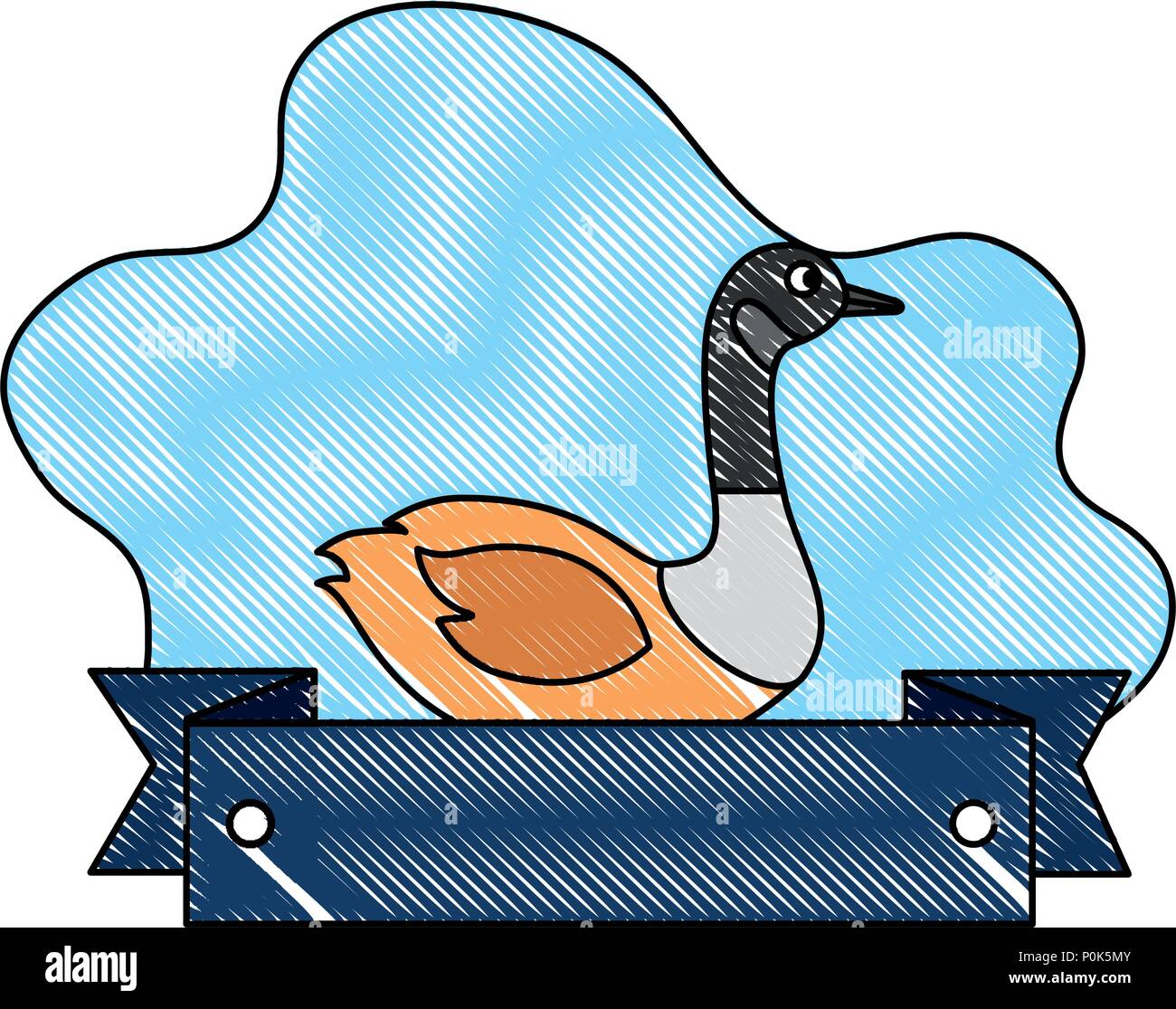 wild canadian duck icon Stock Vector Image & Art - Alamy