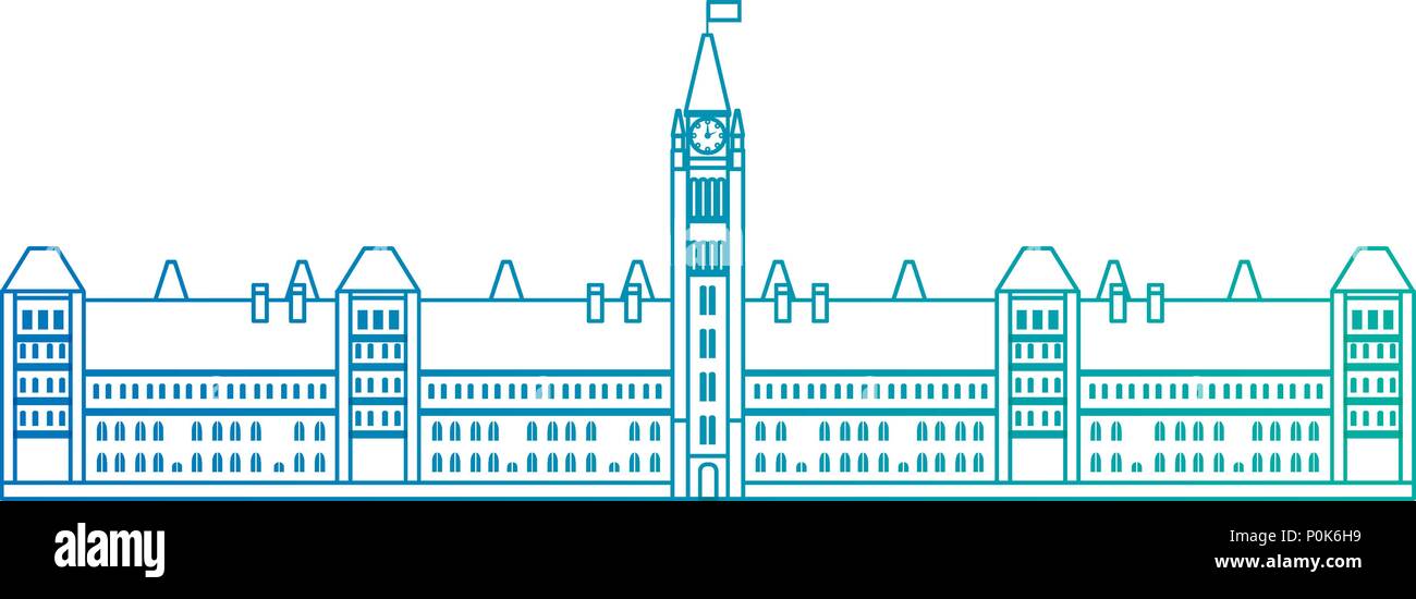 canadian parliament building icon Stock Vector Image & Art - Alamy