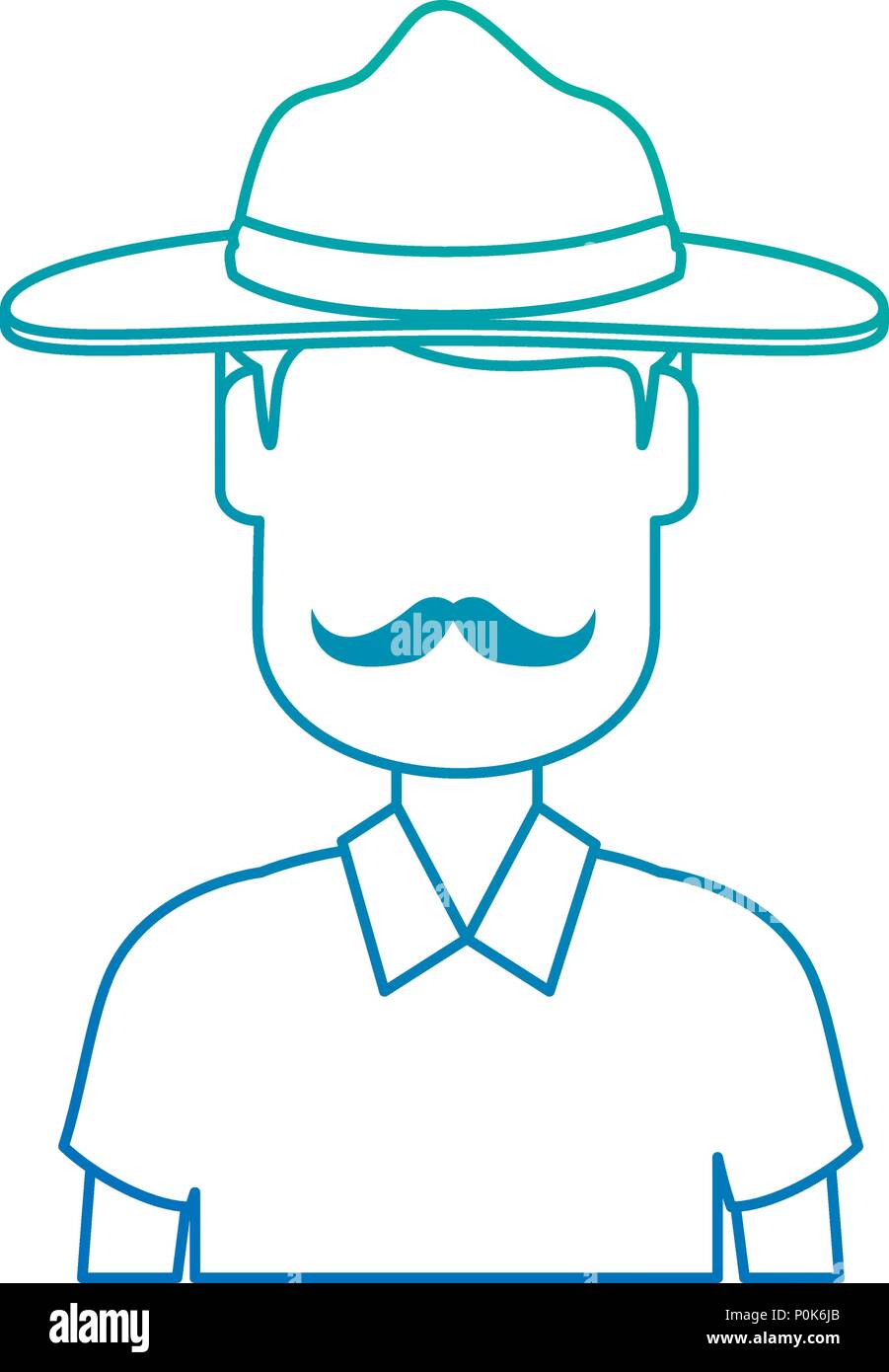 Canadian Ranger avatar character Stock Vector Image & Art - Alamy