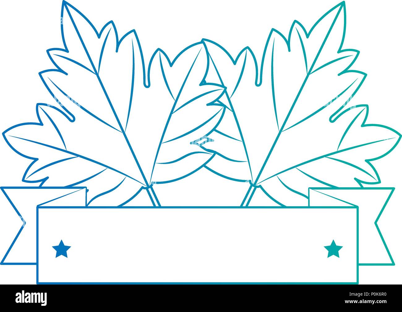 maple leaf emblem icon Stock Vector Image & Art - Alamy
