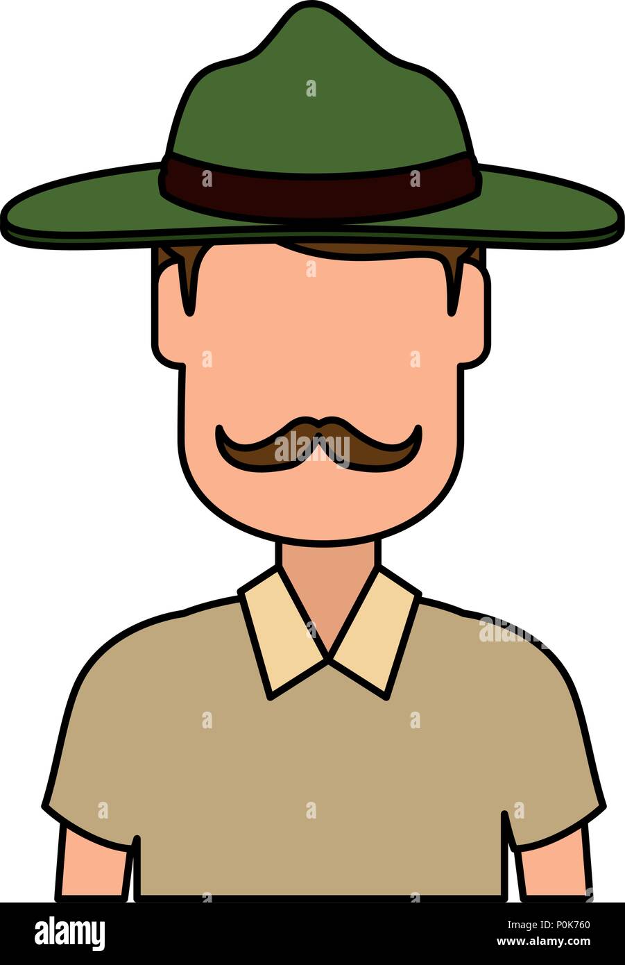 Canadian Ranger avatar character Stock Vector Image & Art - Alamy