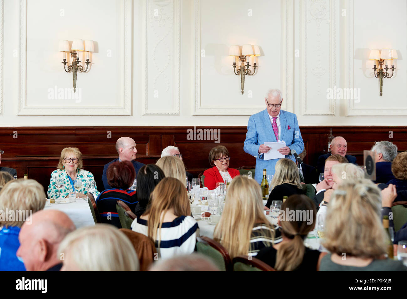 Charles Duff at The Oldie Literary Lunch 05/06/18; Simpsons on the ...
